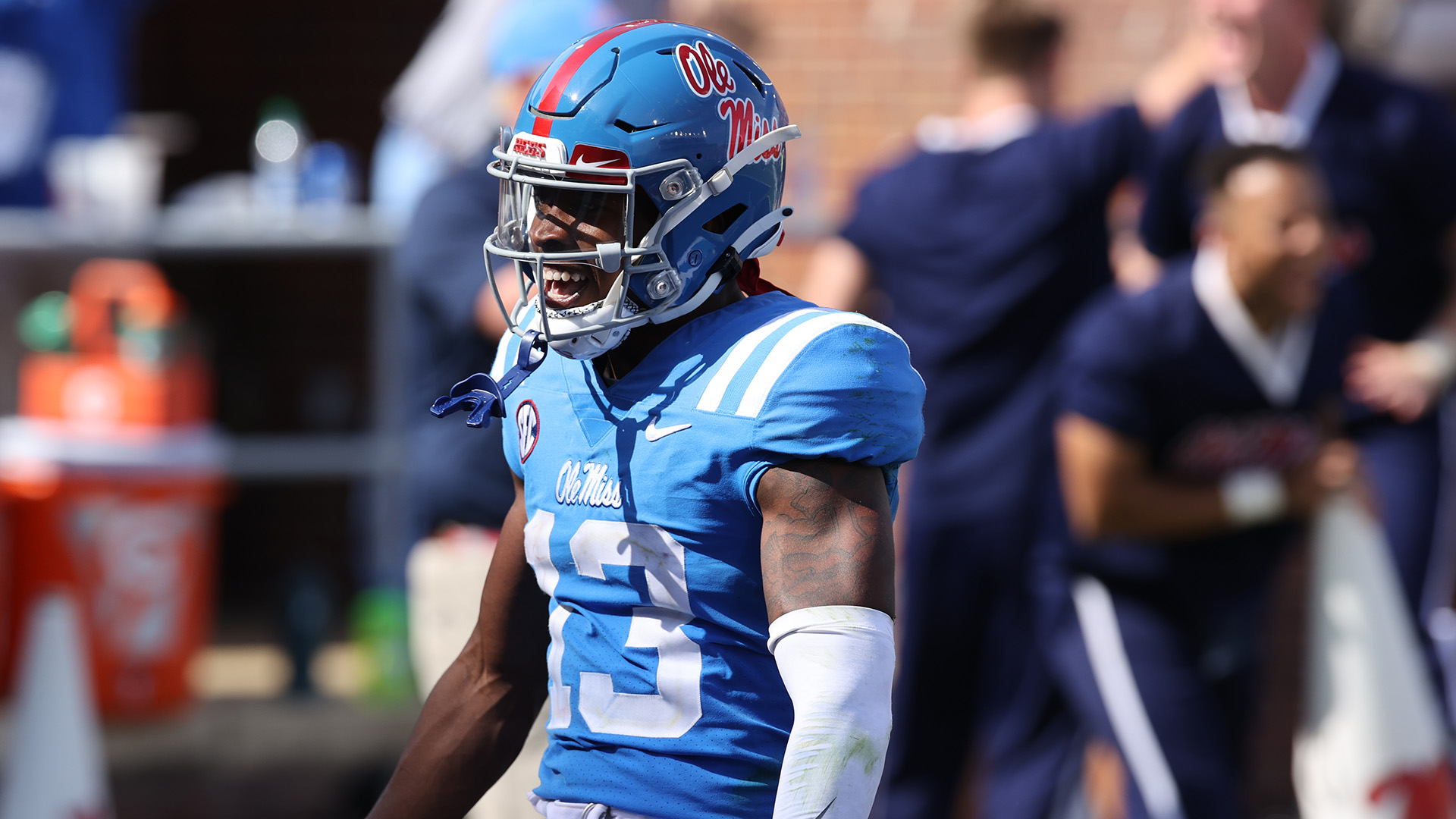 Ole Miss' Braylon Sanders Declares for the 2022 NFL Draft - HottyToddy.com