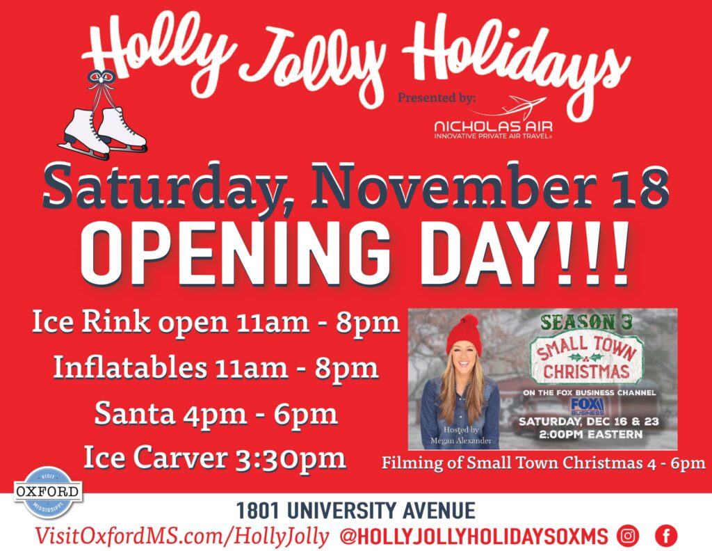 Holly Jolly Holidays Kicks Off Saturday with the Opening of the Ice ...