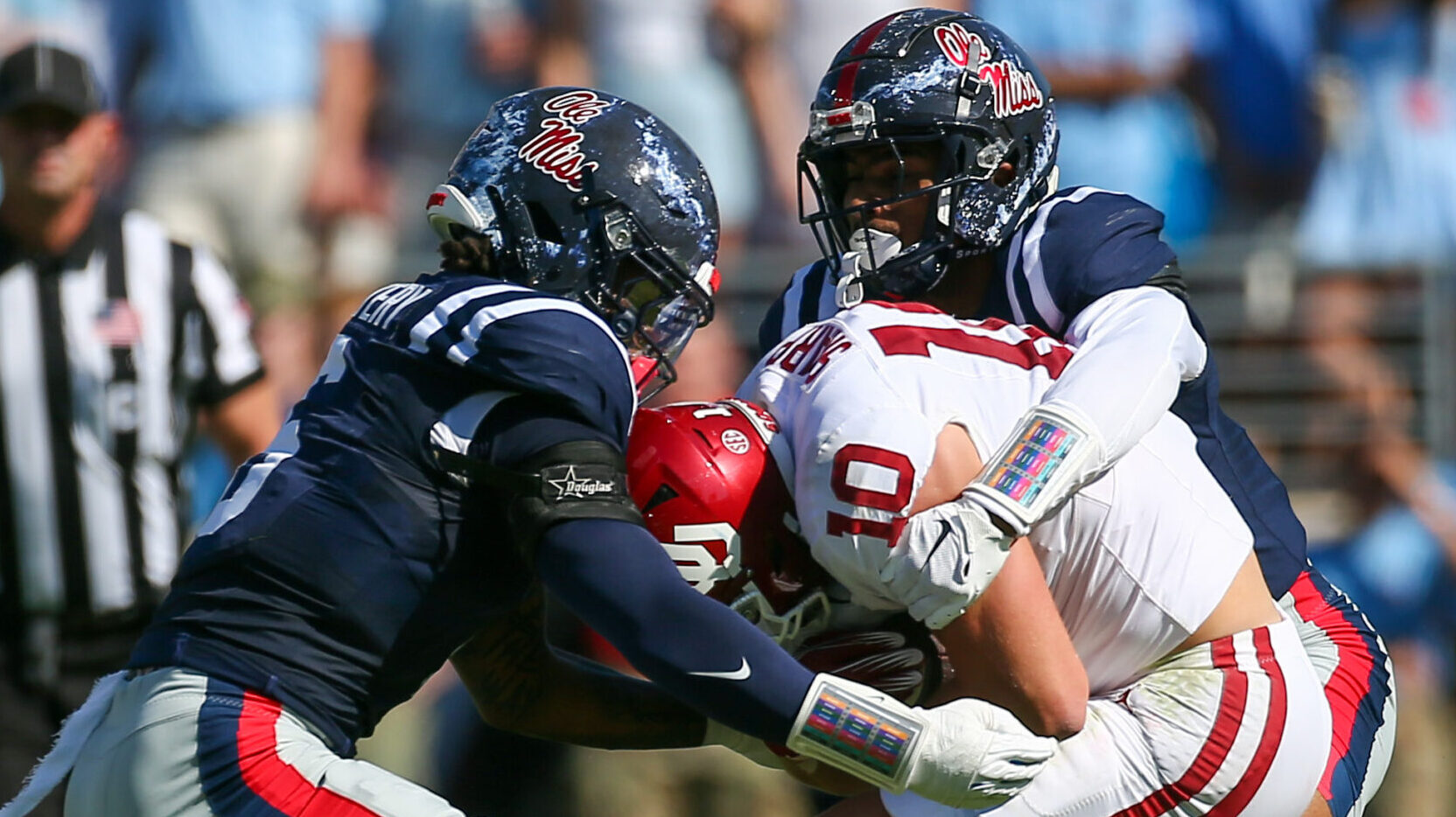 Rebels' John Saunders on Facing Talented Razorbacks' Offense ...
